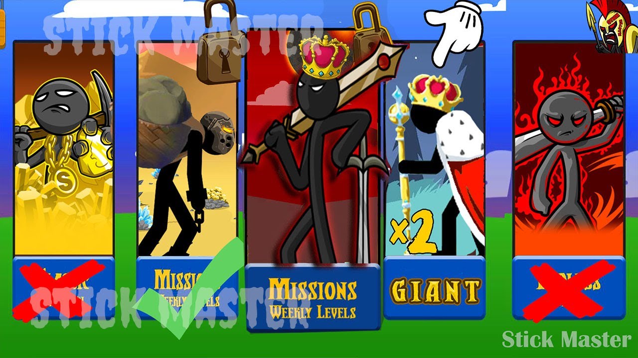 HACK 999 UNIT ITEM GOLDEN UNLOCKED THE KING OF MAP FINAL BOSS | STICK ...