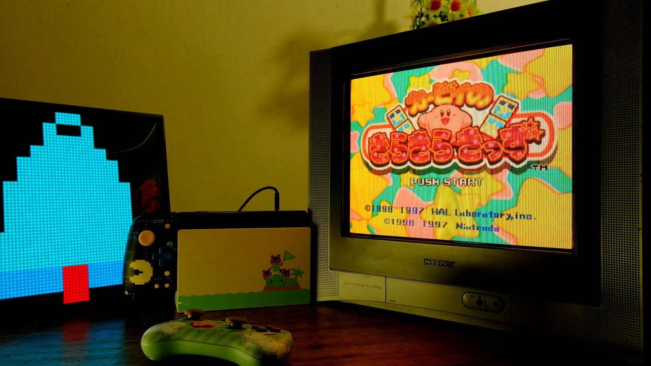 Gaming on CRT | Nintendo Switch | Kirby's Star Stacker (SNES Online ...