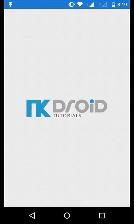 android material tablayout example - YouTube