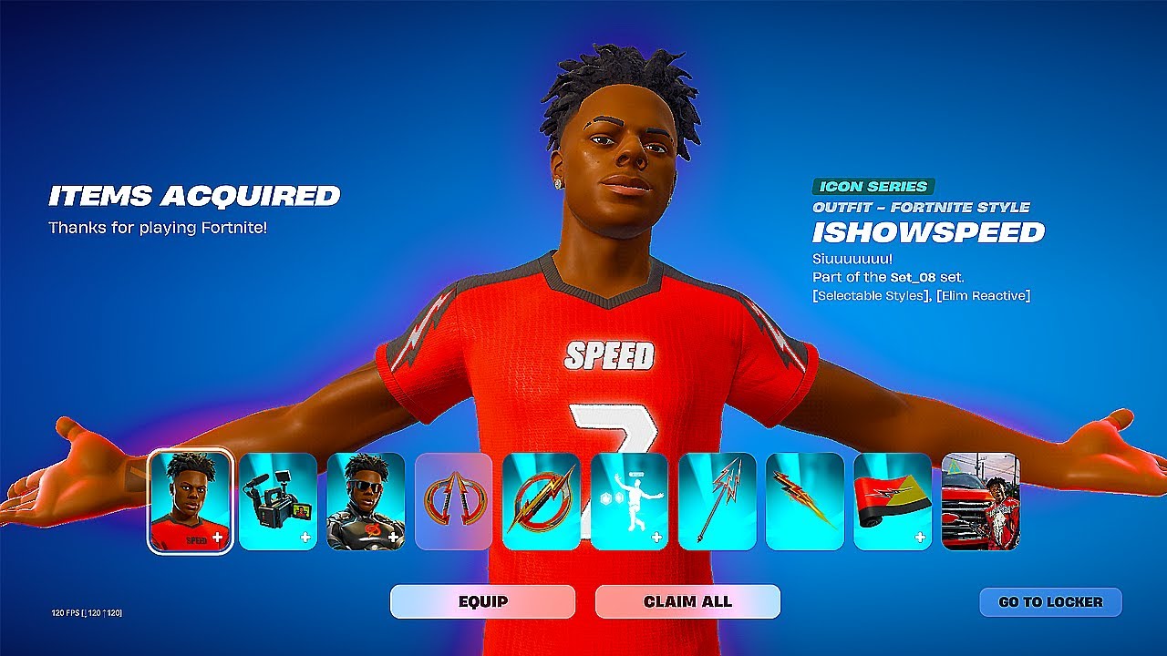 I BOUGHT THE ISHOWSPEED SKIN BUNDLE IN FORTNITE + DAY 7 OF WINTERFEST ...