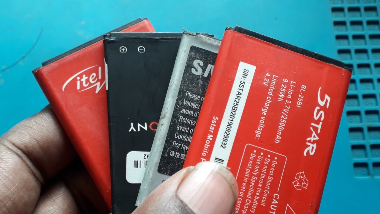 How To Repair Any Mobile Battery - YouTube