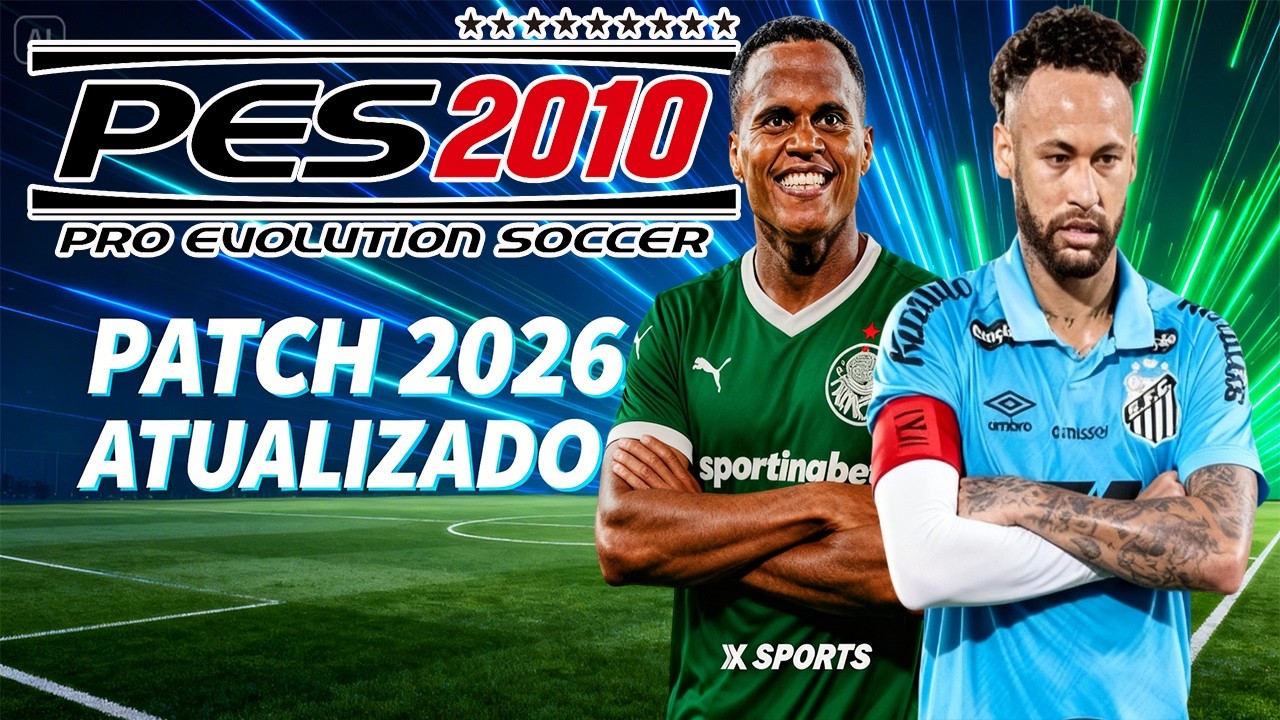 PES 2010 PATCH 2026 PC FRACO E CELULAR (WILANTOR)🔥 BRASILEIRÃO E ...