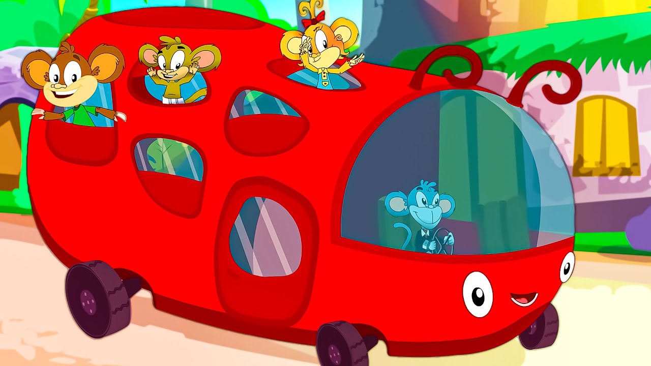 Join in the Fun with Red Wheels on the Bus + More Nursery Rhymes & Kids ...