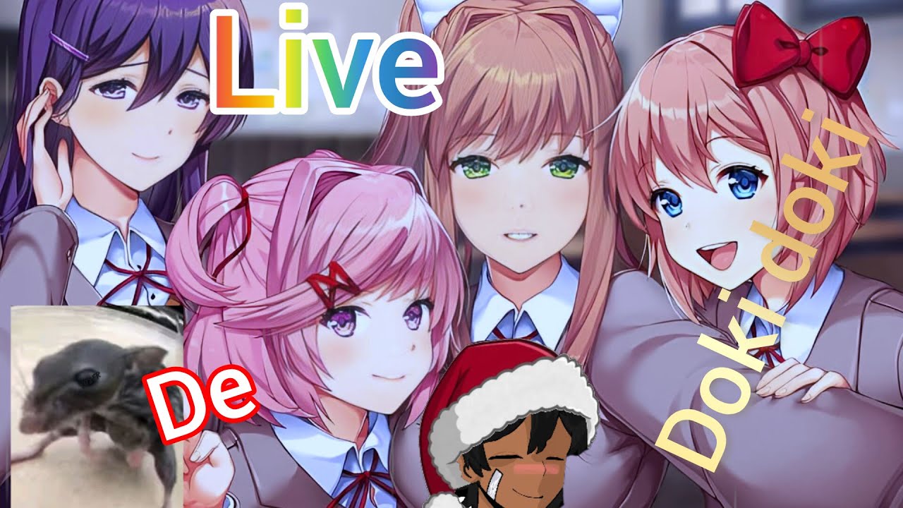Bora jogar doki doki chat - YouTube
