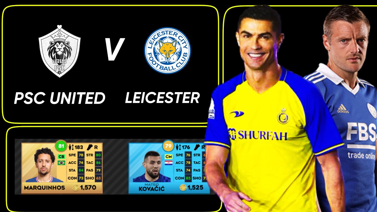 DLS 23 | Vs Leicester City | Dream League Soccer 2023 Gameplay - YouTube