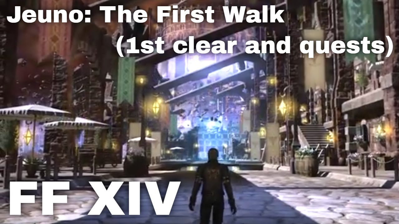 FF XIV - Echoes of Vana'diel - Jeuno: The First Walk - YouTube