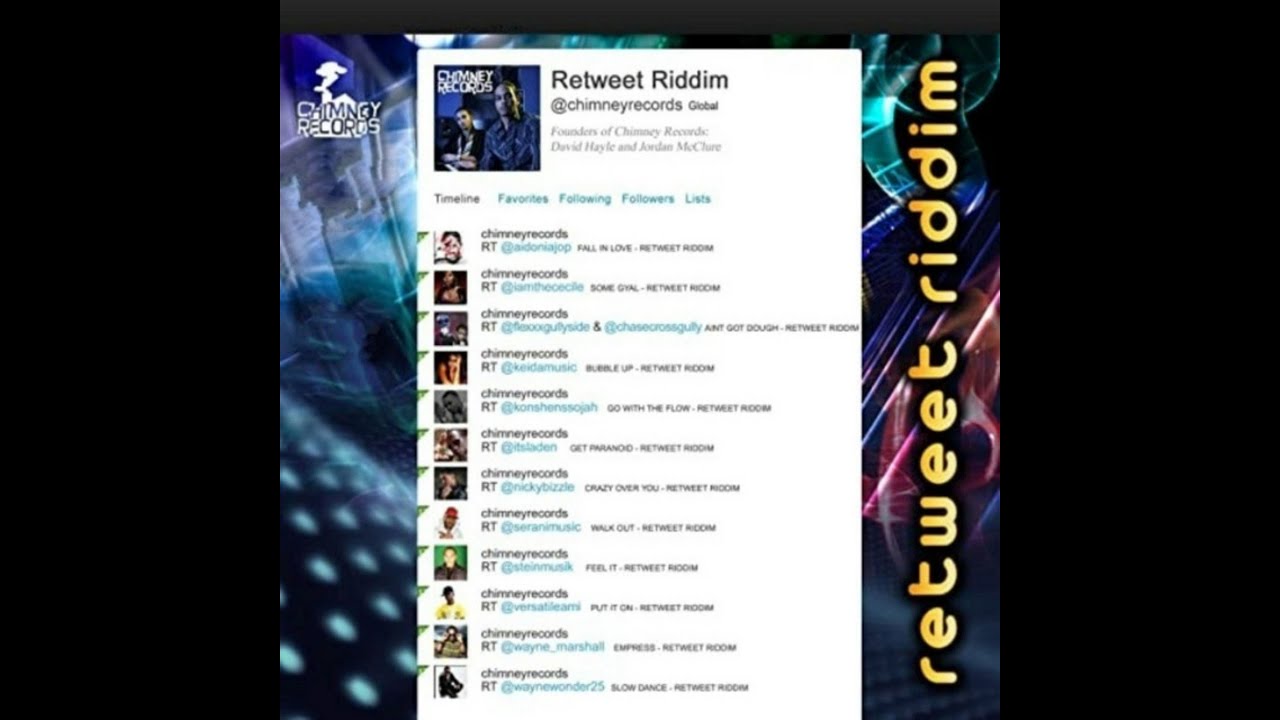 retweet riddim mix 2010 dancehall - YouTube