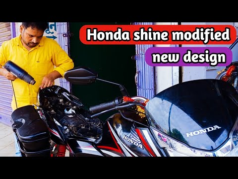 #Hondashine #IrfanartDumka #bs6 cb shine modified ️shine 125 modifie ️ ...