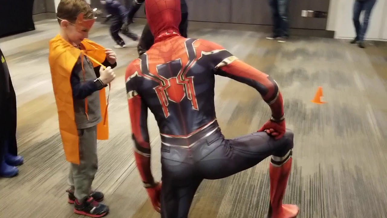 Superhero training - YouTube