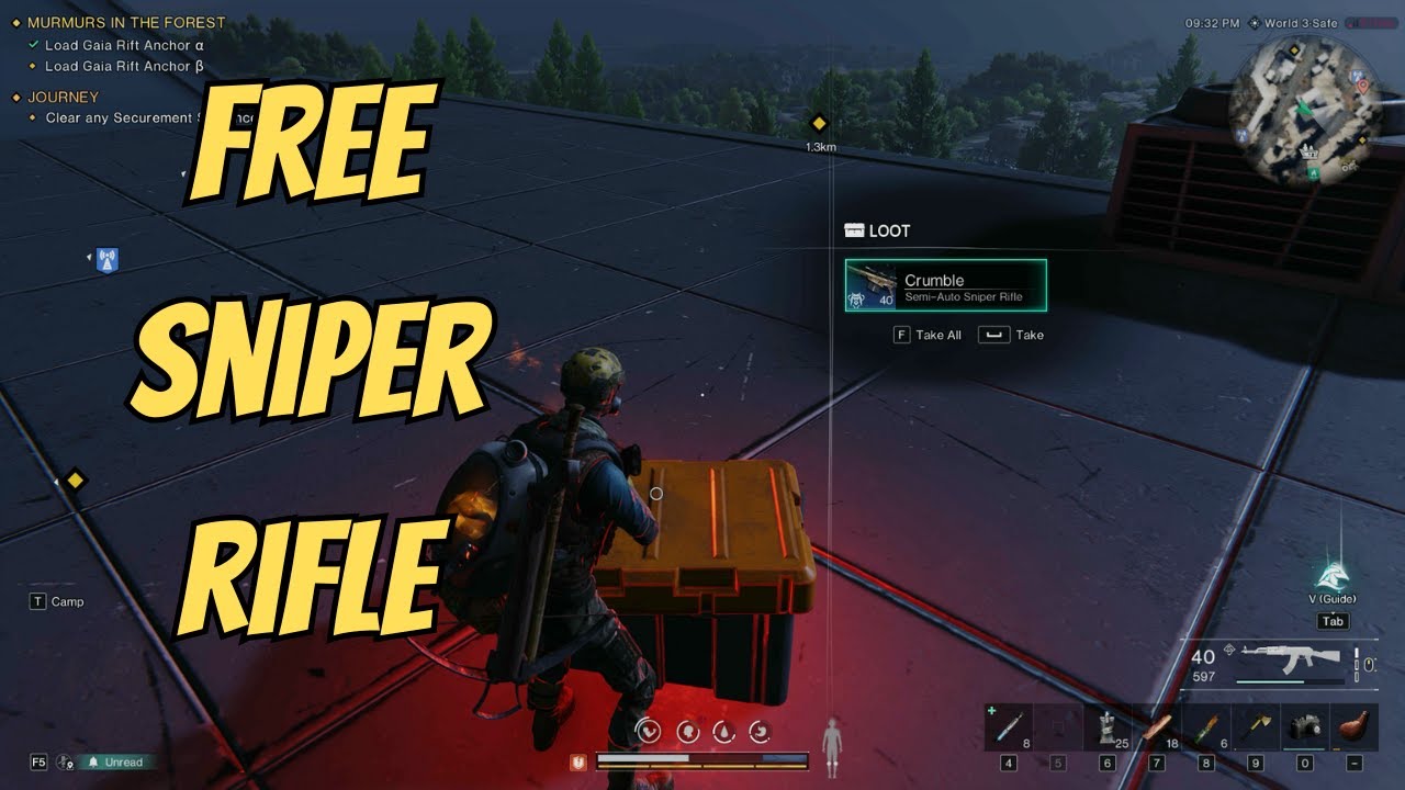 HOW TO GET YOUR FIRST SNIPER RIFLE | ONCE HUMAN | CLOSED BETA - YouTube