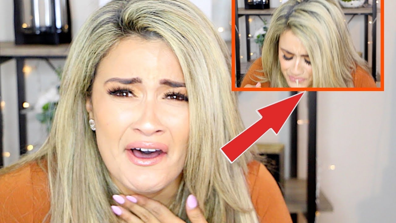 I REALLY JUST THREW UP ON CAMERA .. - YouTube