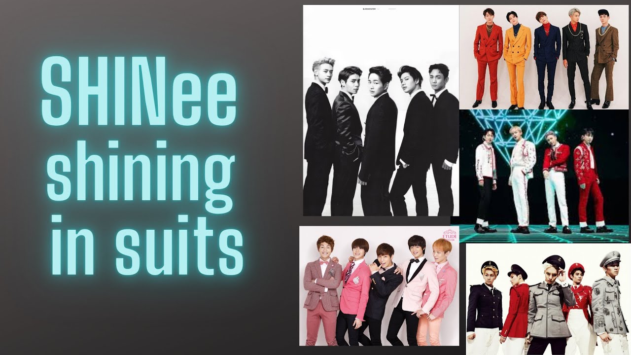 SHINee Shines in Suits - YouTube