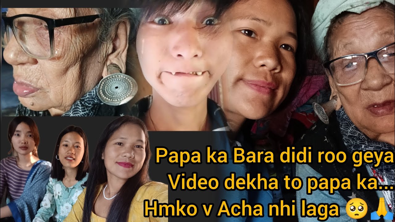 papa ka bara didi roo geya video dekha to papa ka... hmko v Acha nhi ...