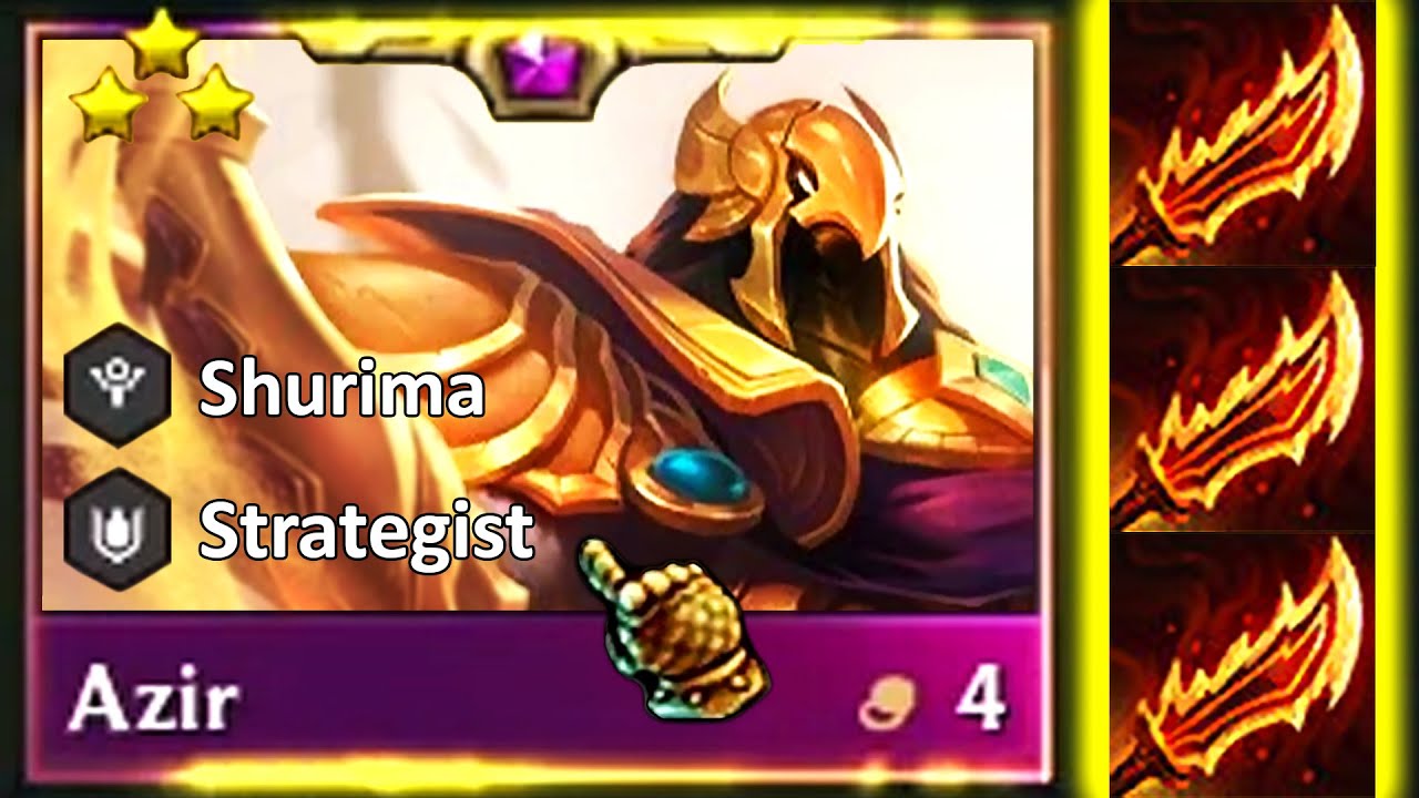 x3 Guinsoo Azir ⭐⭐⭐ The sand soldiers gotta go fast! - YouTube