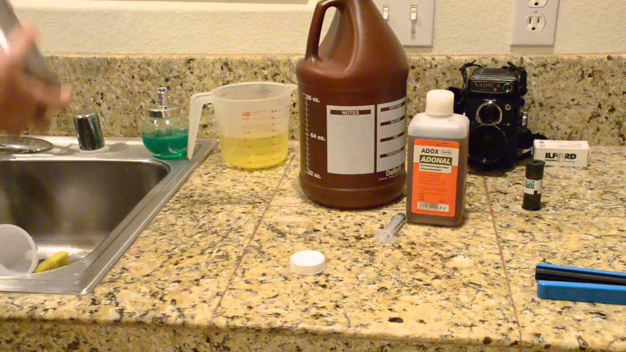 Rodinal Semi Stand Development - YouTube