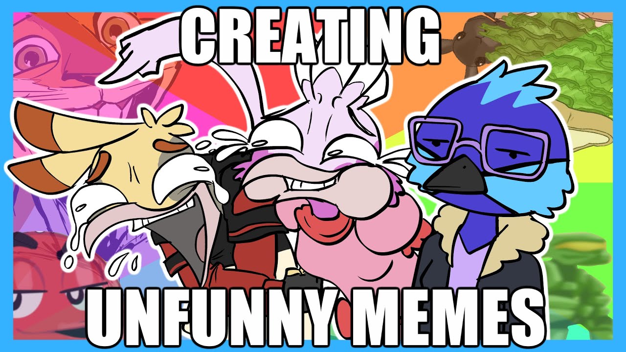 Creating TERRIBLE, UNFUNNY MEMES - Break Brush☕ - YouTube