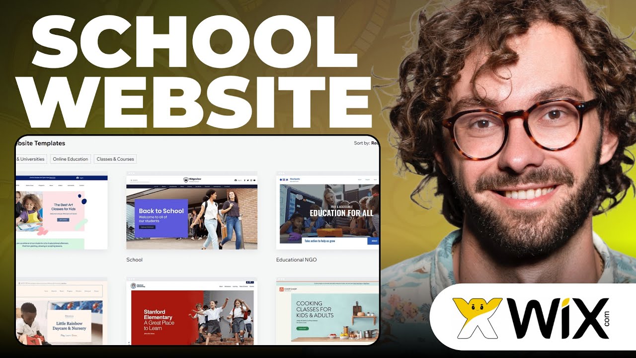 How To Make School/Teacher Website on Wix - Full Tutorial - YouTube