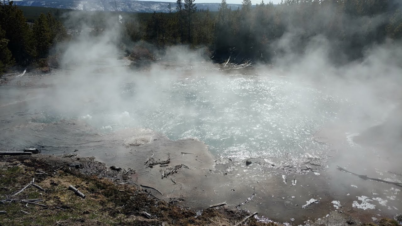 Sights of Yellowstone - Emerald Spring - 1 hour HD Relaxation Sleep ...