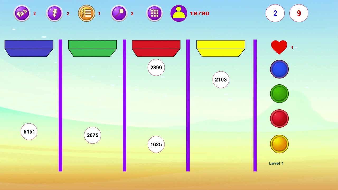 Numbers Chase - Fun Game With Numbers - YouTube