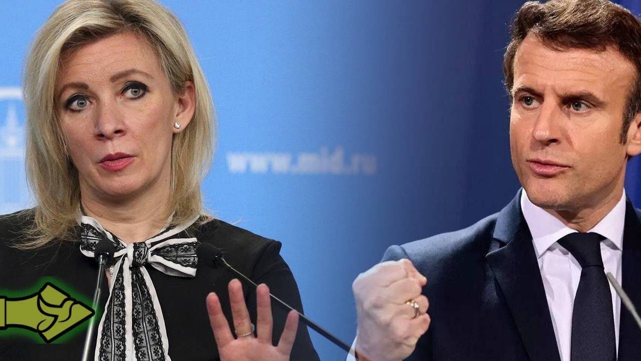 «ΣΥΝΕΙΔΗΤΟΠΟΙΕΙ ΤΙ ΛΕΕΙ Ο ΜΑΚΡΟΝ;», ΑΝΑΡΩΤΙΕΤΑΙ Η ΖΑΧΑΡΟΒΑ - YouTube