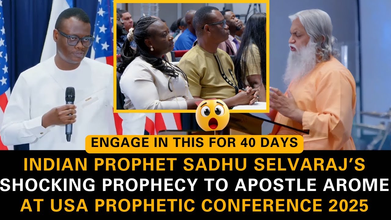 INDIAN PROPHET SADHU SELVARAJ’S PROPHETIC VISION AND MESSAGE TO APOSTLE ...