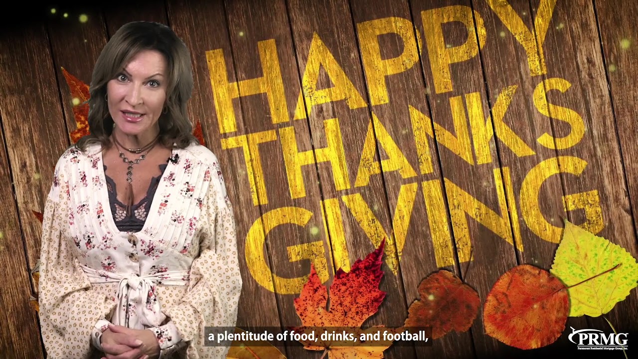 Happy Thanksgiving from Haley Farnam - YouTube