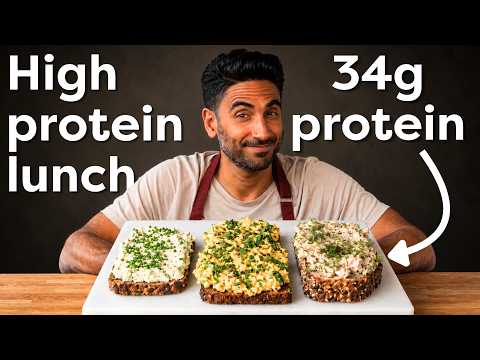 3 quick high-protein lunches for better energy and gut health