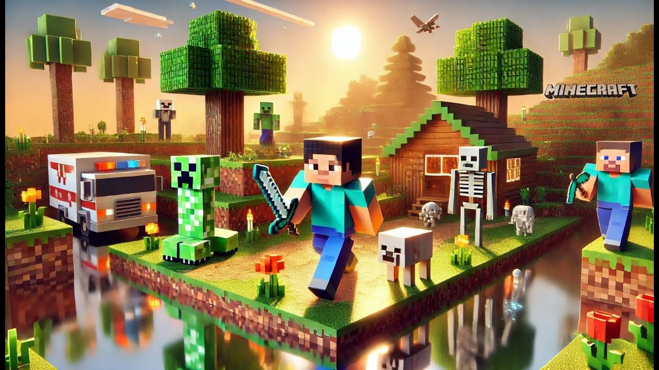 Minecraft New Look & Build day Shanti Welcome - YouTube