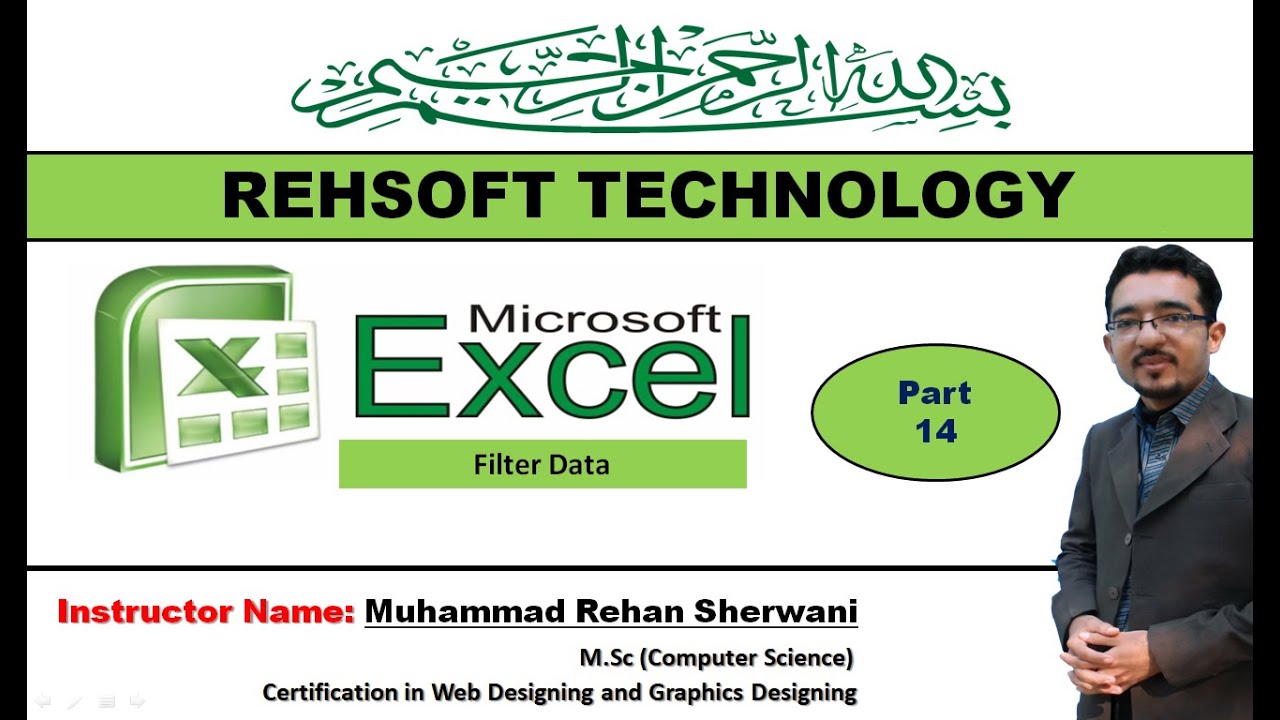 FILTER DATA In MS Excel Part 14 YouTube filter-data-in-ms-excel-part-14-youtube