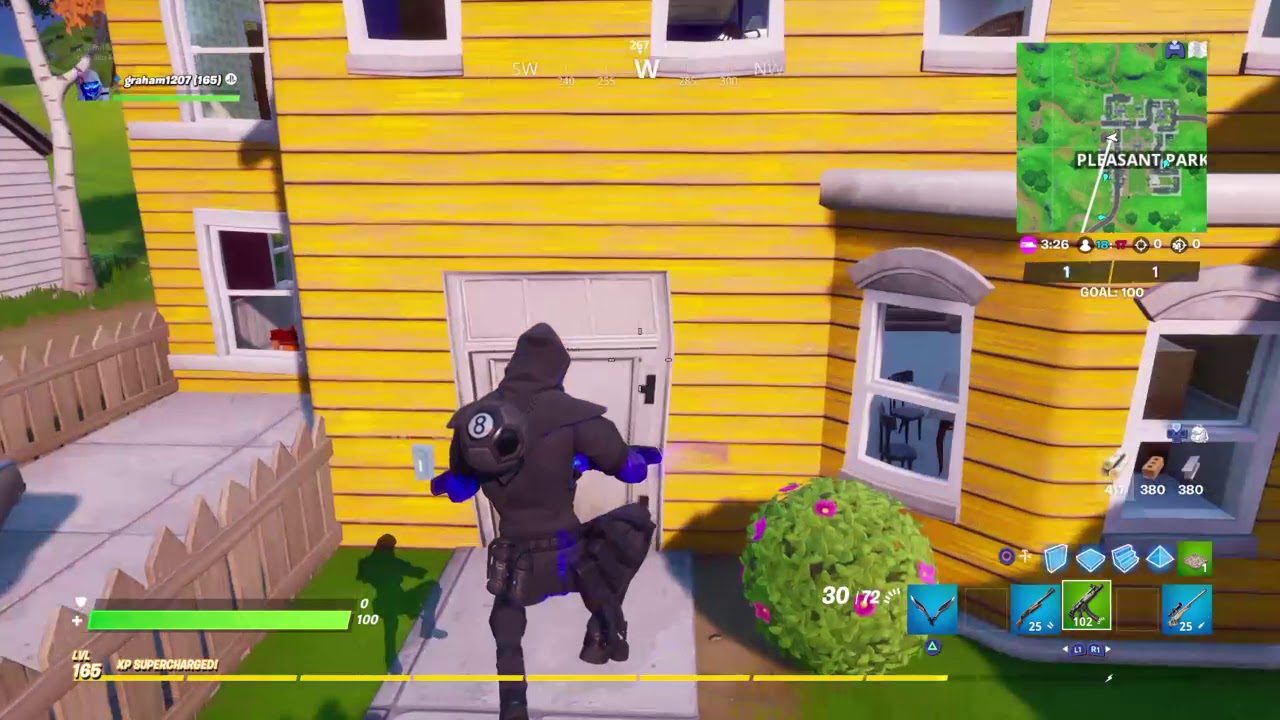 Fortnite being nice to people in fortnite - YouTube