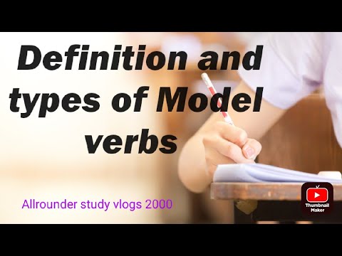 Definition and types of Model verbs | How many types of Modal verbs ...