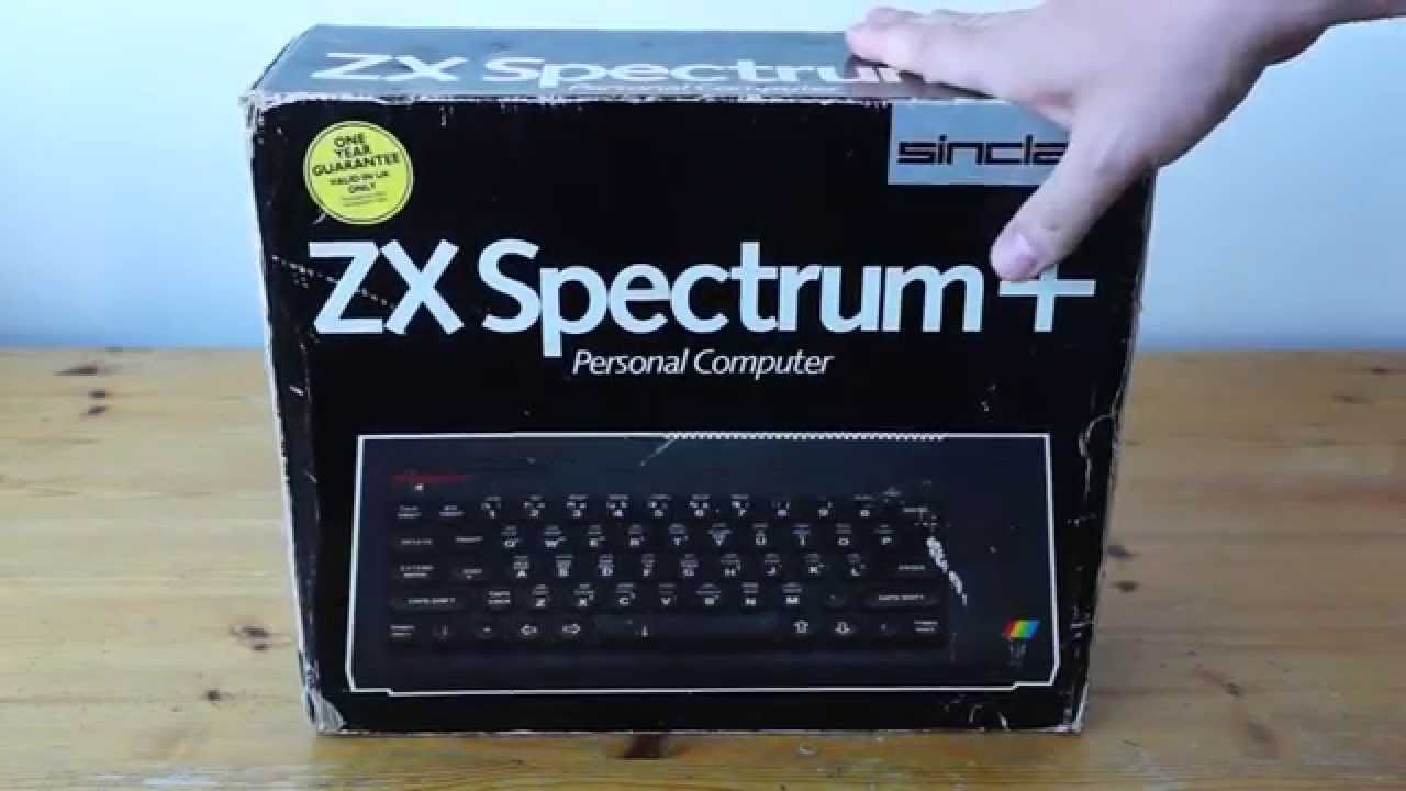 ZX SPECTRUM PLUS Prosto z pudelka. 1/2 - YouTube