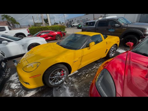 Detailing at Florida High Performance in Pompano Beach Florida!!!! - YouTube