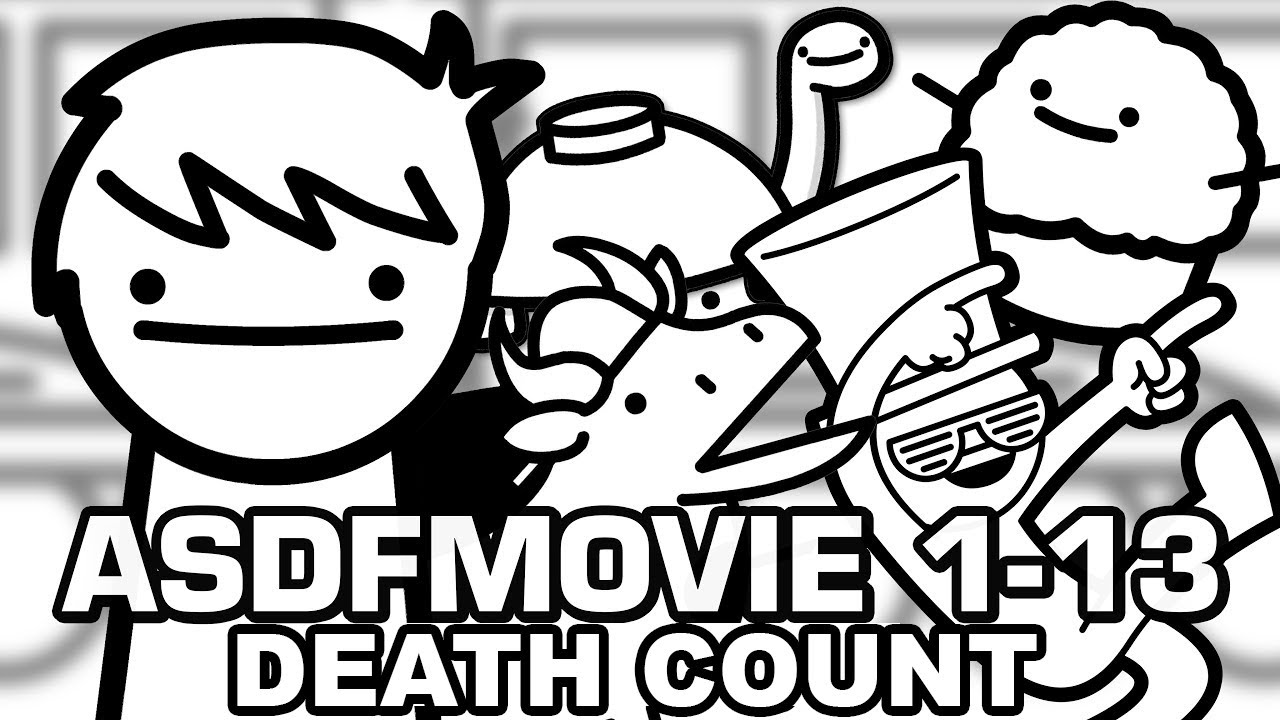 asdfmovie 1-13 Death Count - YouTube