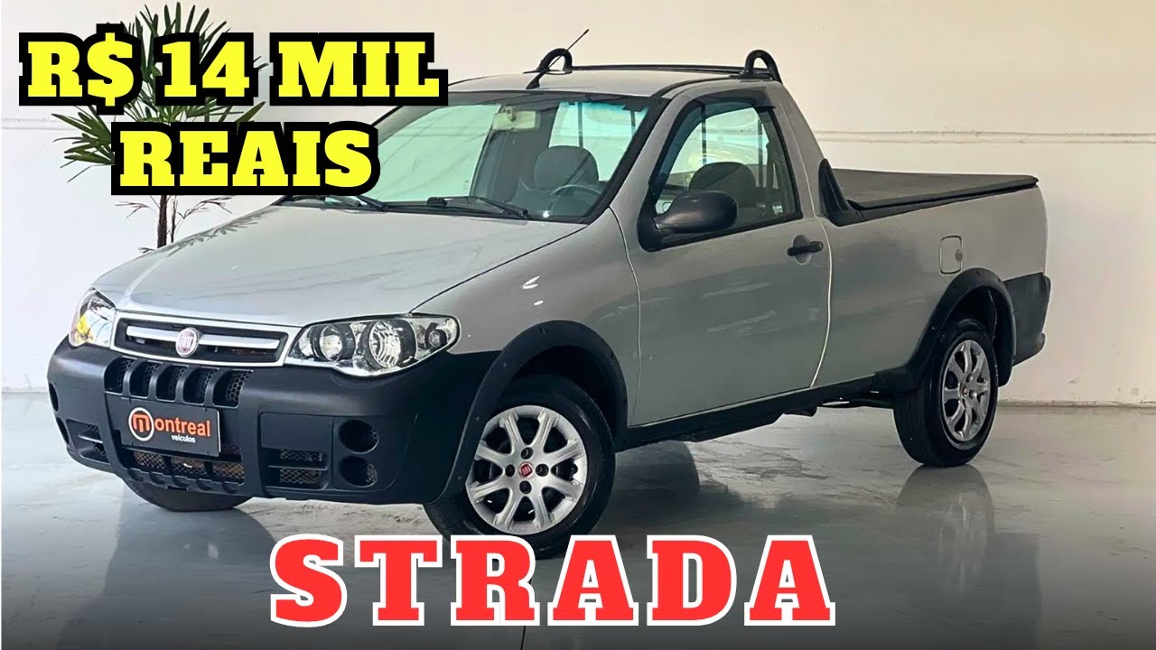FIAT STRADA À VENDA POR APENAS 14 MIL REAIS - YouTube