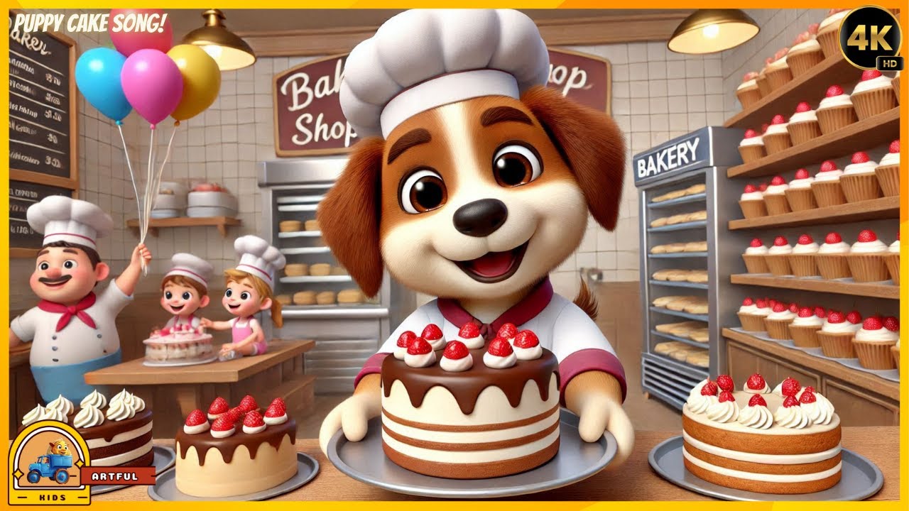 Max the Cake Delivery Dog 🐕🍰 | Fun Kids Song with Lyrics! 🎶 - YouTube