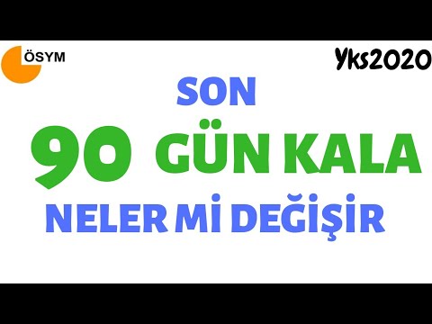 Son 90 Günde Neler Mi Değişir #tyt #ayt #yks