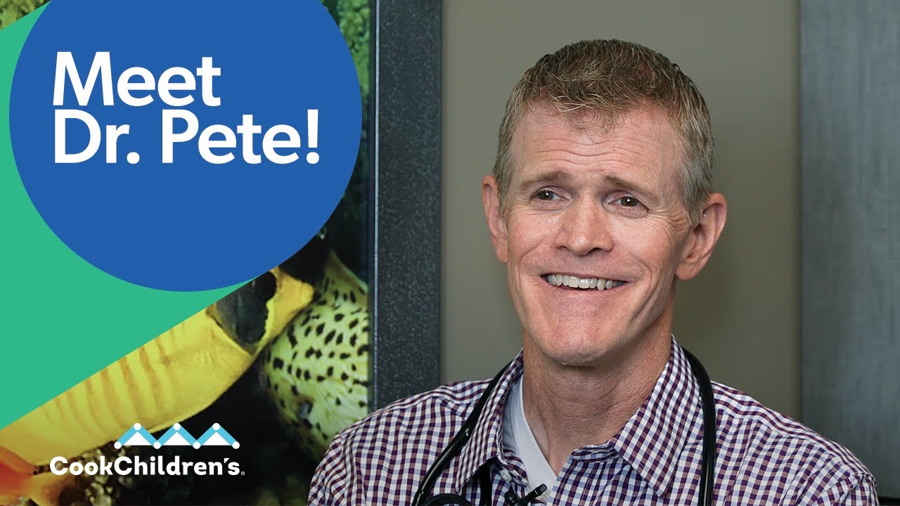 Meet Dr. Pete | Cook Children’s Pediatrics West Frisco | Cook Children ...