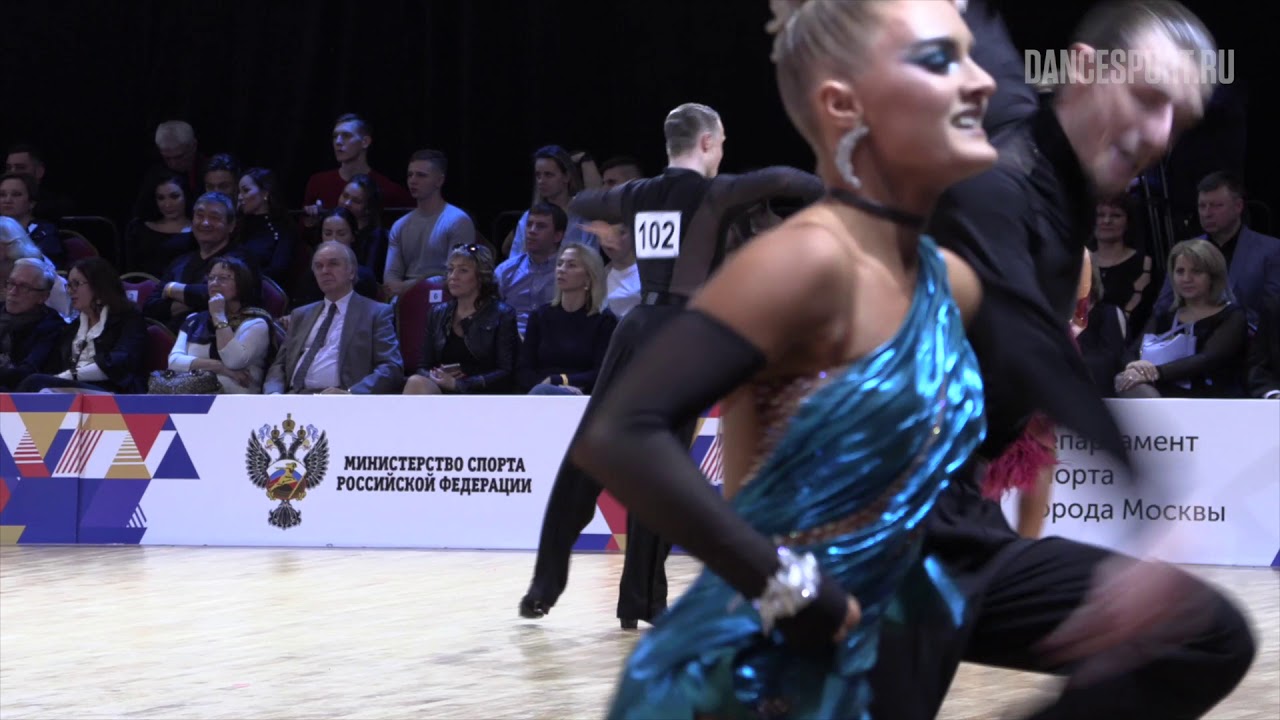 Egor Kulikov - Maria Goroshko | Jive | 1/4 Russian Championship Amateur Latin 2019 - YouTube