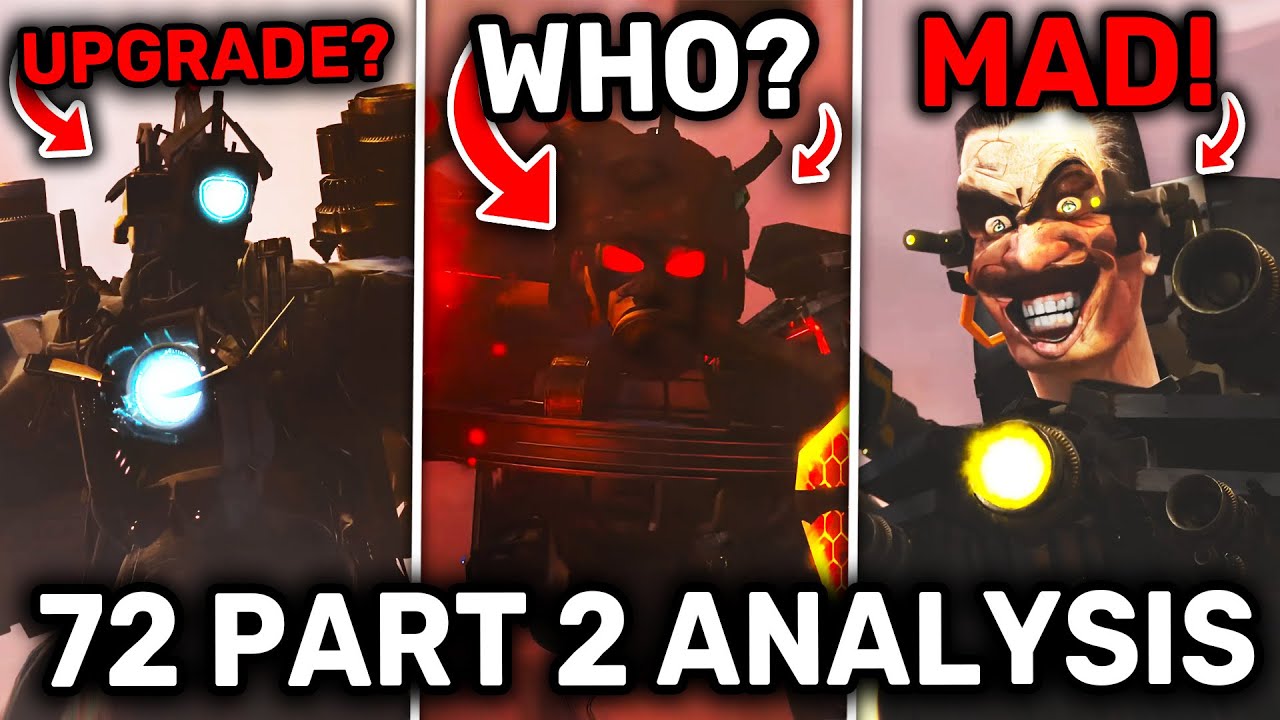 NEW ASTRO COMMANDER!? - SKIBIDI TOILET 72 Part 2 ALL Easter Egg ...