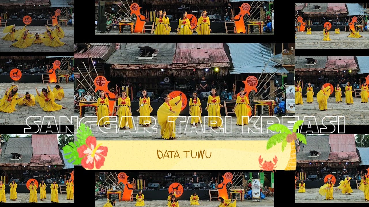 SANGGAR TARI KREASI "DATA TUWU" ( KAB.NIAS) || MANIAMOLO FEST 2023 ...