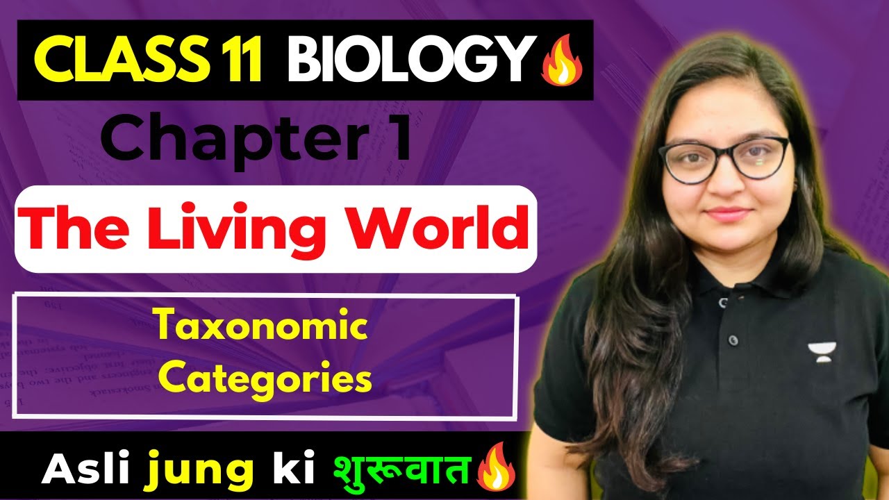 Taxonomic Categories 🔥| The Living World Chapter 1 | Class 11 Biology ...