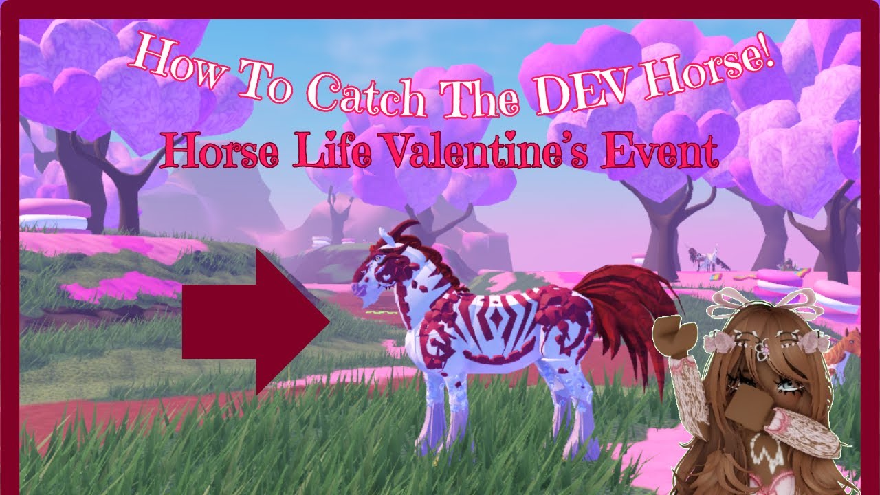 How To Find Cupid DEV Horses in the Valentine's World! Horse Life ...
