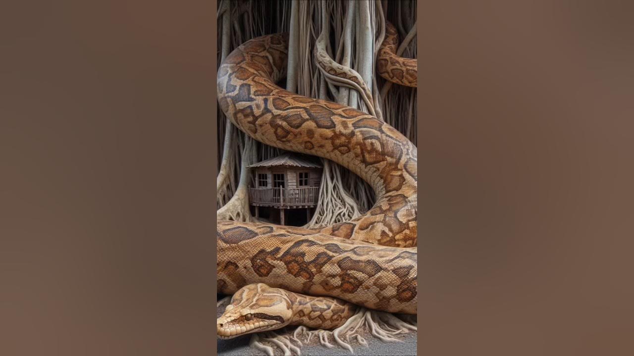 Nature Exploration | Travel Discovery | Python vs Tractor #shorts # ...