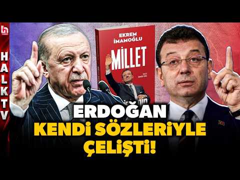 ERDOĞAN'DAN BİR GARİP ÇIKIŞ! Yasaklanan kitaplar için 'katliam' dedi, İmamoğlu'nun kitabını unuttu!