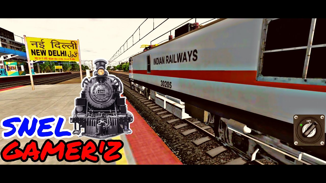 India Train Simulator | Real Train Ride | Indian Railway Real Feel ...