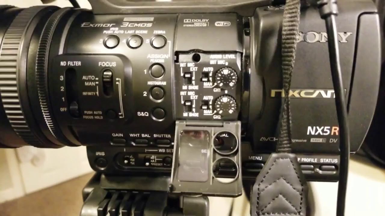 Sony HXR-NX5R - YouTube