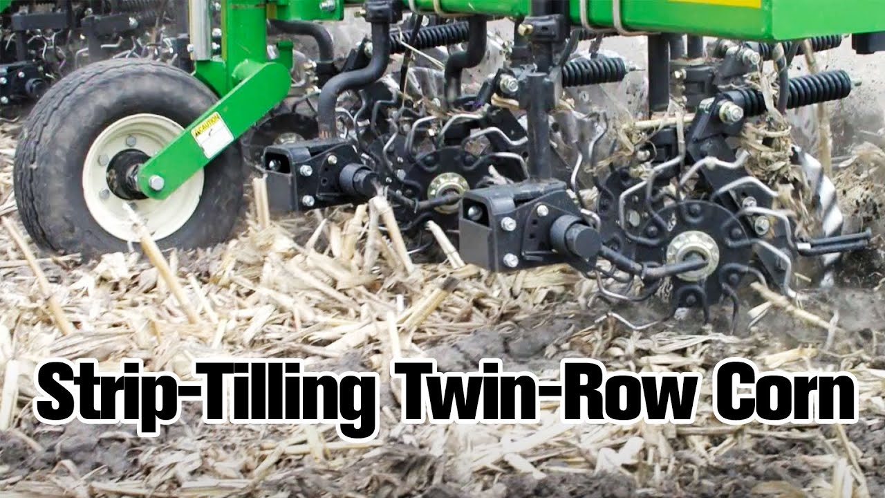 Strip-Tilling Twin-Row Corn: John Obery of Metamora, Ill. - YouTube