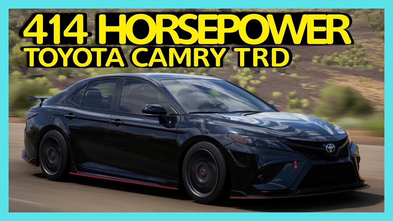 Forza Horizon 5 - 414 Horsepower Tune - FH5 Toyota Camry TRD - YouTube