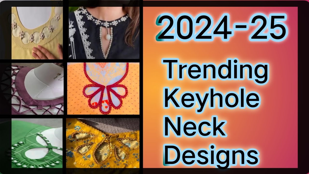 Winter Trending Keyhole Neck Designs | Mohri Gala Designs | Latest Neck ...